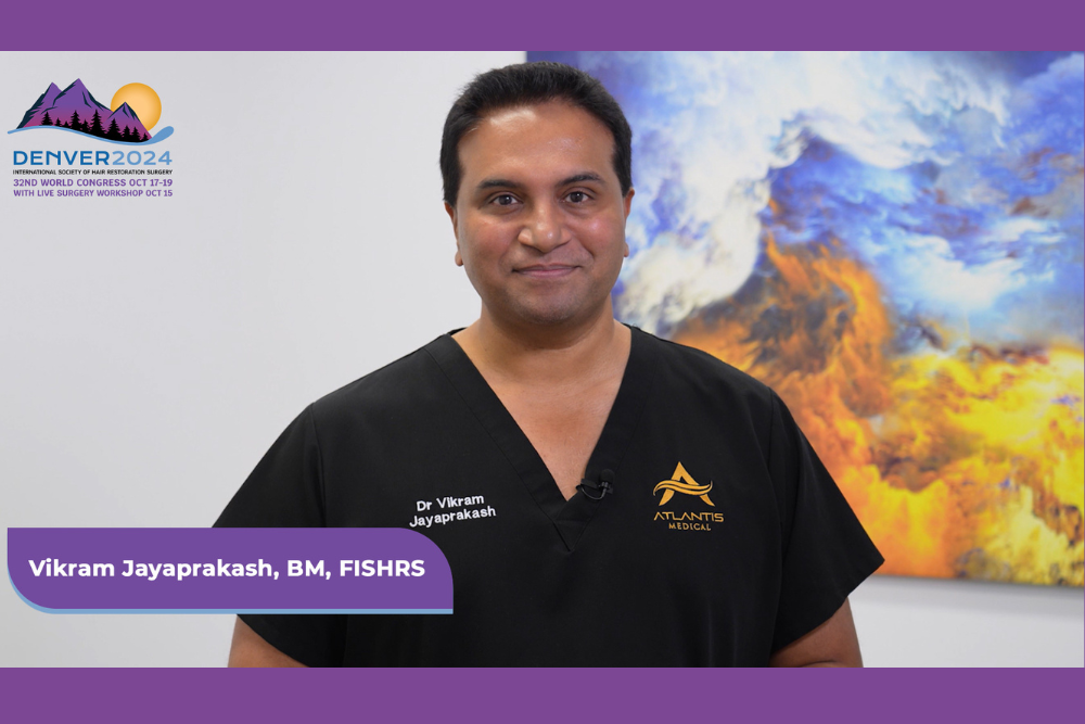 Dr. Vikram Jayaprakash - ISHRS 32nd World Congress